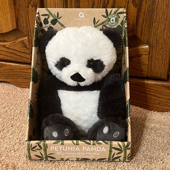Aroma Home | Toys | Nwt Plush Petunia Panda Bear Microwaveable Hottie ...